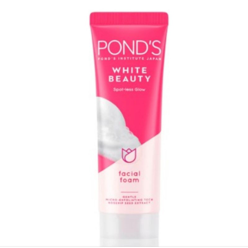 Jual Ponds White Beauty Facial Foam 100ml Shopee Indonesia