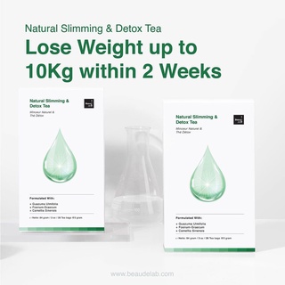Jual Original NEWLAB TEH DIET DETOKS | Beaudelab Slimming & Detox Green ...