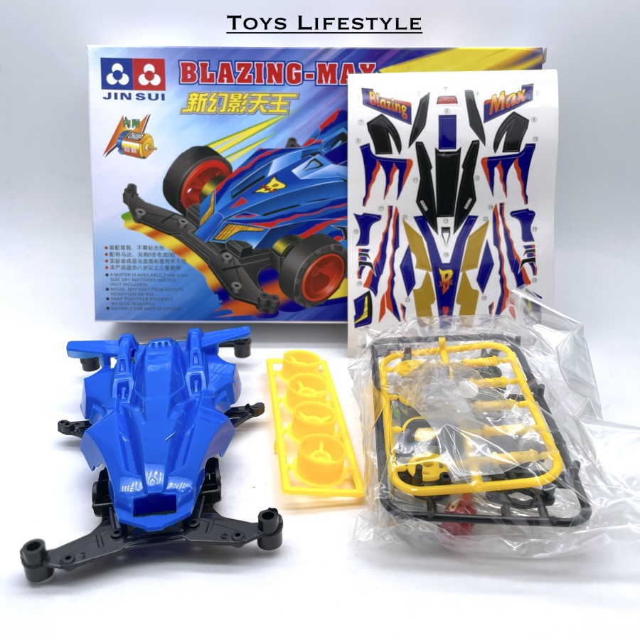 Jual Mainan Rakit Mobil Tamiya Mini 4WD 2WD Merk Jin Sui Murah (14 ...