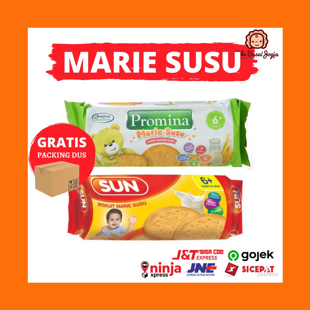 Jual Promina Biskuit Marie Roll Sun Marie Roll Rusk BABIES MEALS ...