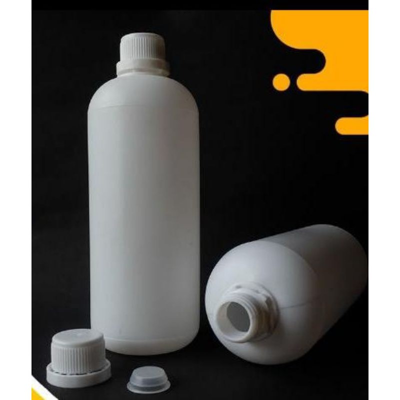 Jual botol Labor HDPE 1 liter wadah pupuk atau cairan | Shopee Indonesia
