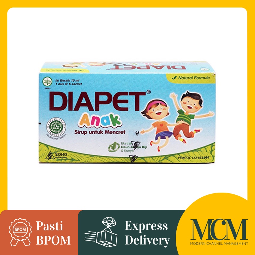 Jual Obat Mencret - Diapet Anak Sirup Untuk Mencret - 6 Sachet | Shopee ...