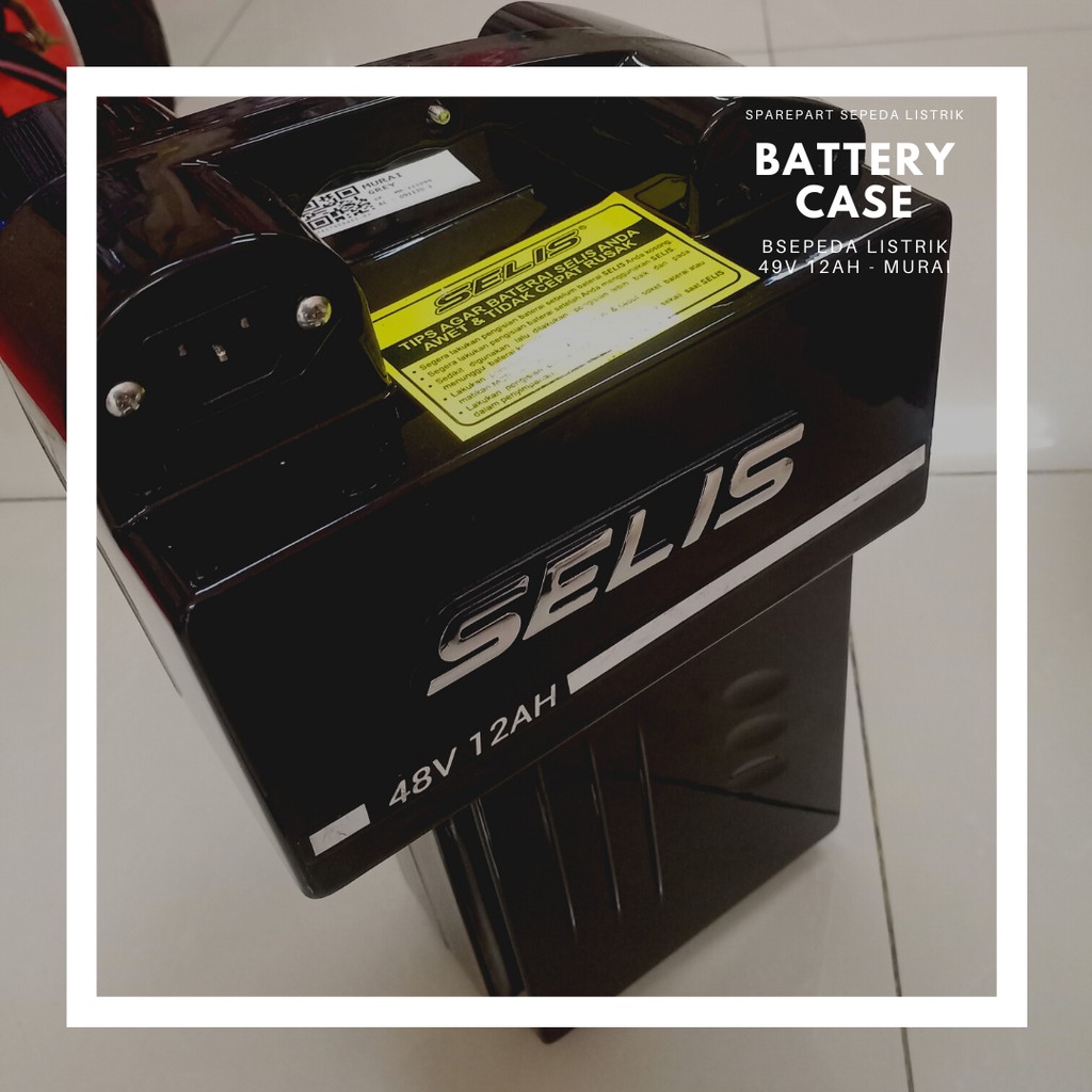 Jual Battery Case / Wadah Batre Selis Type Sepeda Listrik Murai 48v ...