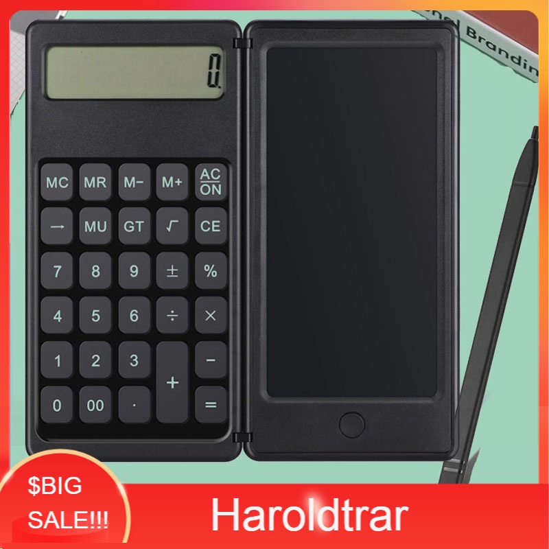 Jual Calculator with 6-inch writing pad portable foldable smart ...