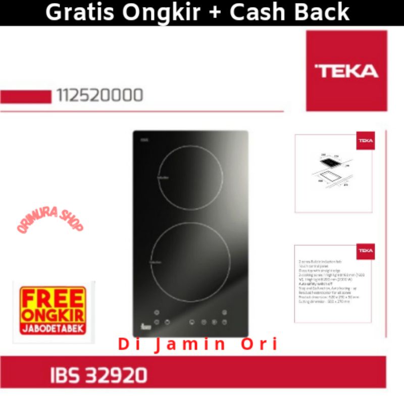 Jual Kompor Listrik Induksi Teka Built in Hob IBS 32920 | Shopee Indonesia