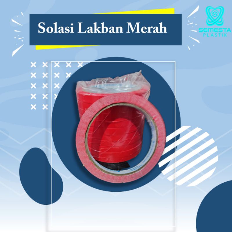Jual Solasi / Lakban / Isolasi / Plakban / Untuk Bag Neck Sealer ...