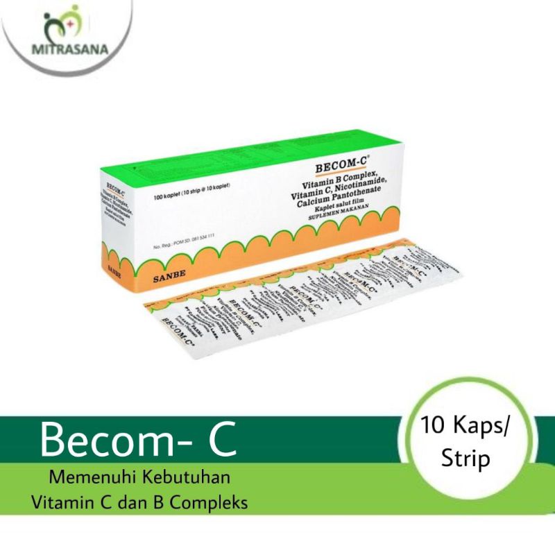 Jual Becom - C 1 Stp @ 10 Tab | Shopee Indonesia