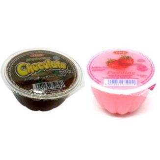 Jual (instant saja) YEKO Jelly Pudding Chocolate Strawberry 125 g ...