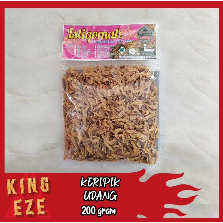 Jual KERIPIK UDANG "ISTIQOMAH" KING EZE SUPER KRESS I UDANG CRISPY I ...
