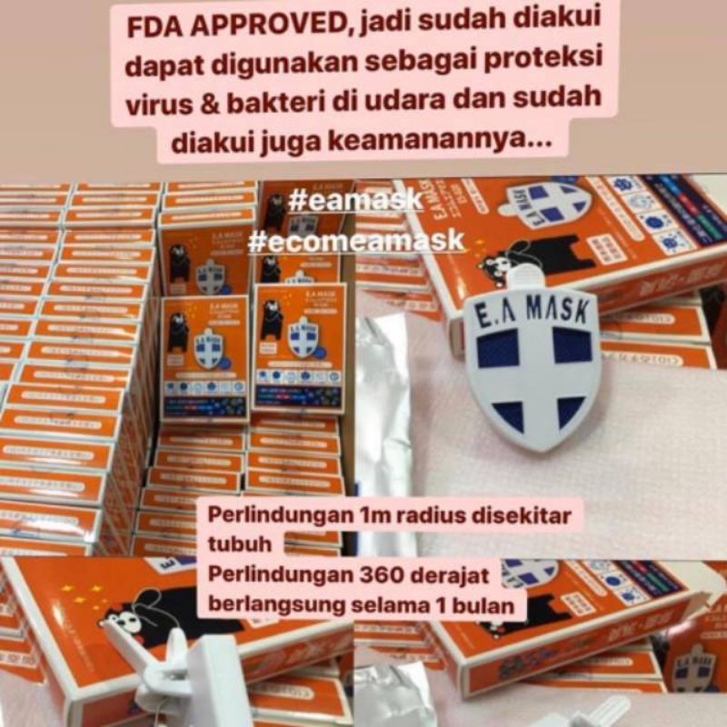Jual EA Mask Clip Original Japan | Shopee Indonesia