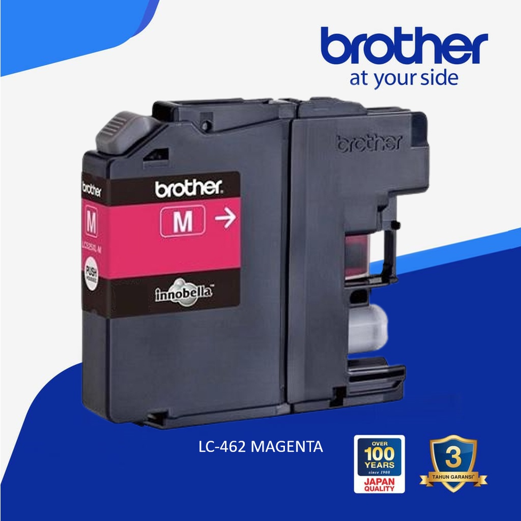 Jual Tinta Brother LC-462 Ink Tinta Original Brother (Magenta) | Shopee ...