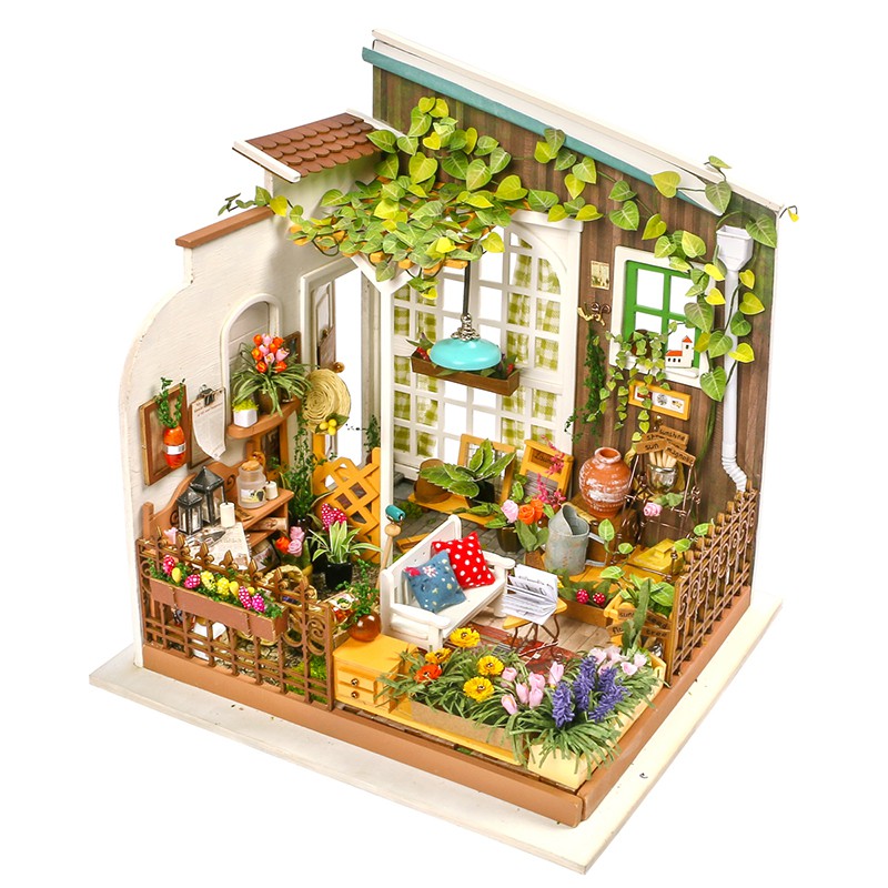 Jual ROBOTIME ROLIFE DIY RAKIT MINIATURE MINIATUR DOLLHOUSE RUMAH ...
