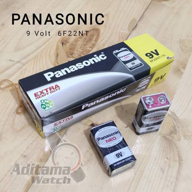 Jual BATTERY BATREI 9V 9 VOLT 6F22NT ORIGINAL BATERAI MICROPHONE ...