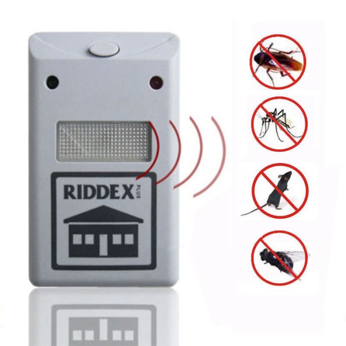 Jual Electronic Repeller AP Riddex Plus Ultrasonic Pest Rodent Killer ...