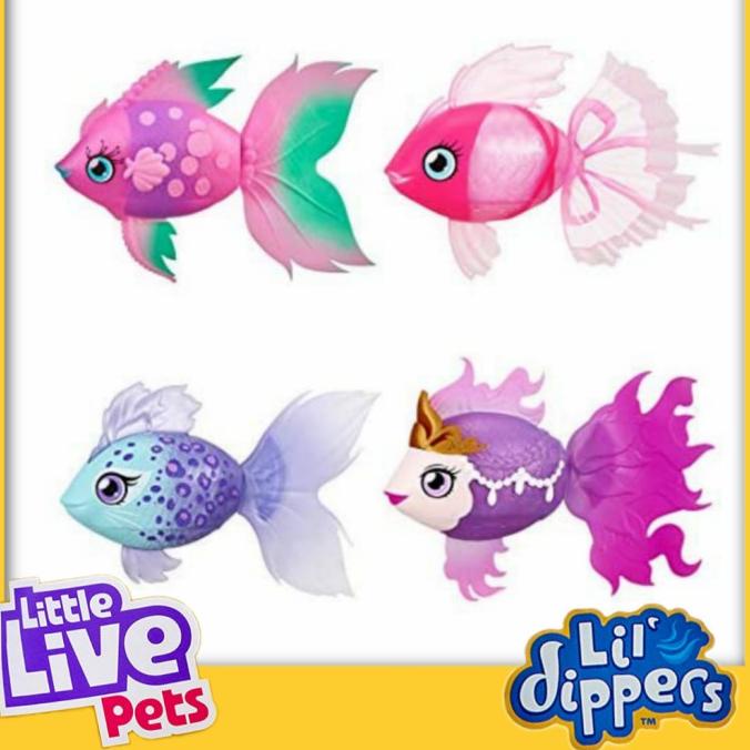 Jual Little Live Pets Lils' Dippers Fish | Shopee Indonesia