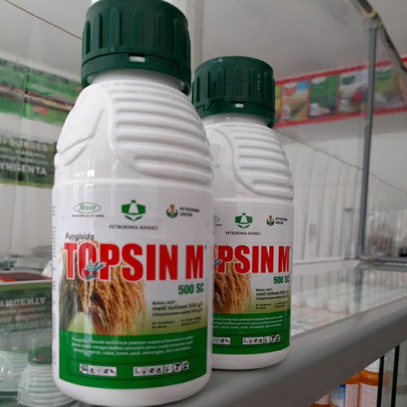 Jual Topsin 500SC 500ml Fungisida Obat Pembasmi Jamur Tanaman | Shopee ...