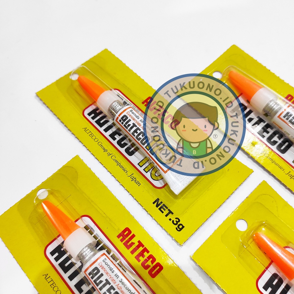 Jual ALTECO Lem Super 110 isi 3g | Super Glue Serbaguna | Shopee Indonesia