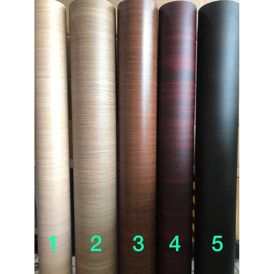 Jual Stiker / Sticker Motif Kayu - Dengan Serat, Lebar 124Cm ...