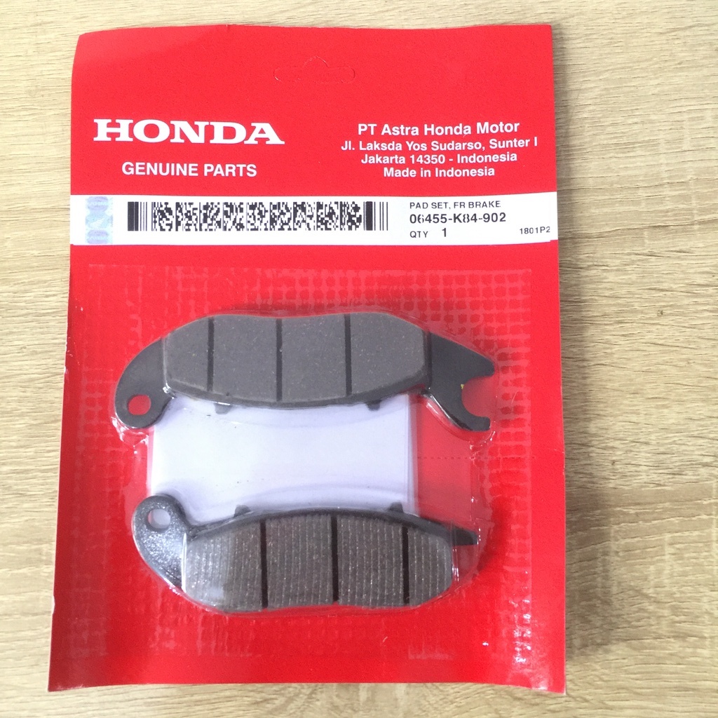 Jual Dispad Set Kampas Rem Depan ABS PCX 150 PCX 160 CRF150L ORI AHM ...