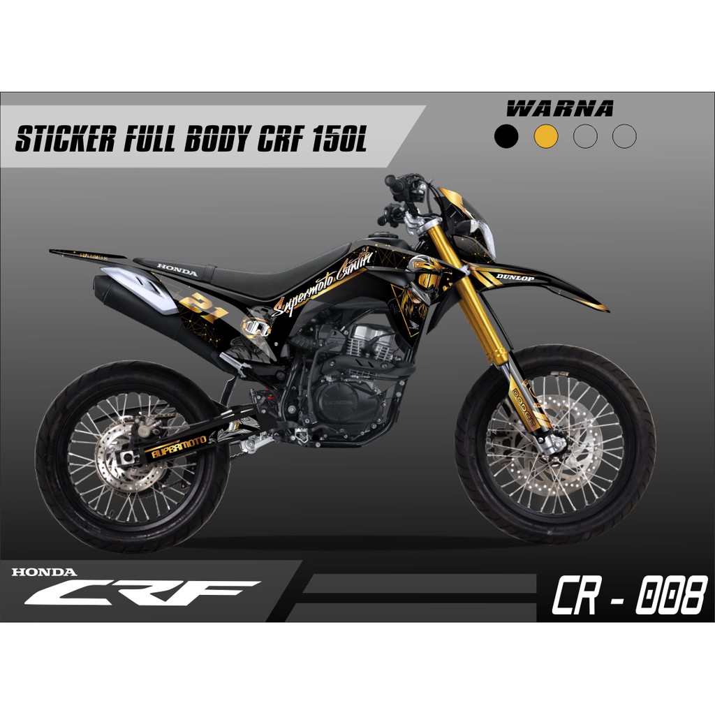 Jual stiker decal custom full body CRF 150 kode CR 008 | Shopee Indonesia