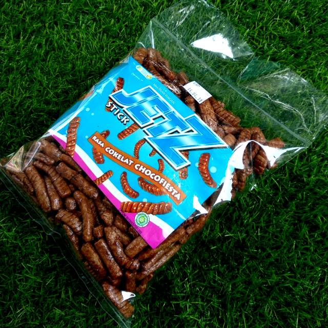 Jual Jetz Stick Coklat 180gram / snack indofood kiloan/ jetz coklat ...
