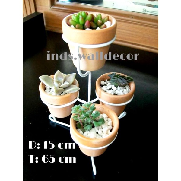 Jual Standing Pot Bunga Besi | Pot Tanaman Murah | Rak Pot Bunga Besi ...