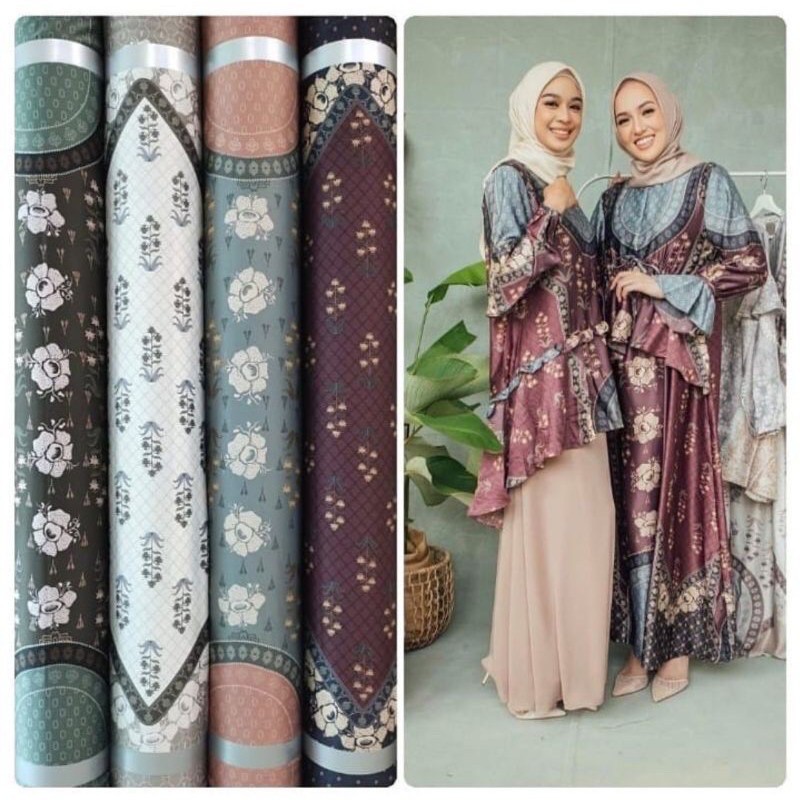 Jual Kain Rafles series copy motif wearing klamby | Shopee Indonesia