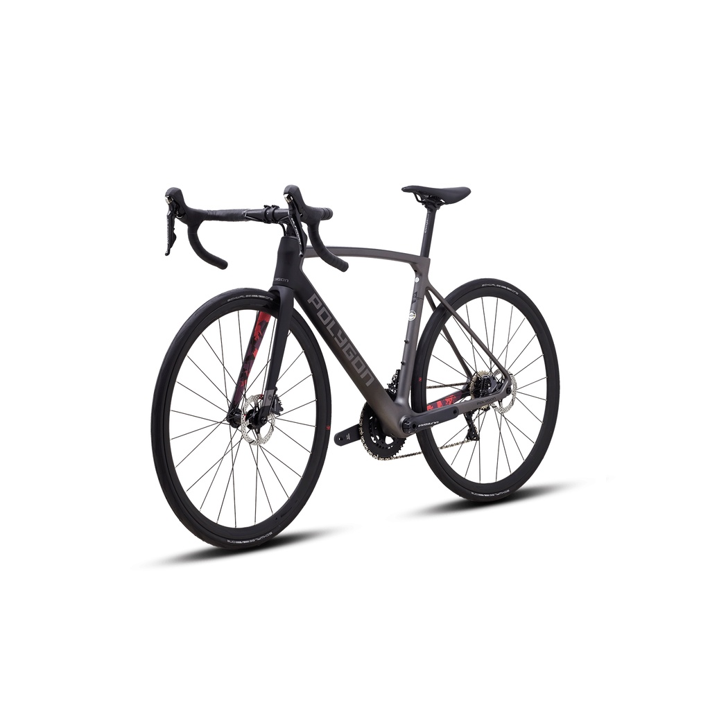 Jual POLYGON ROAD BIKE STRATTOS S8 DISC black and silver | Shopee Indonesia
