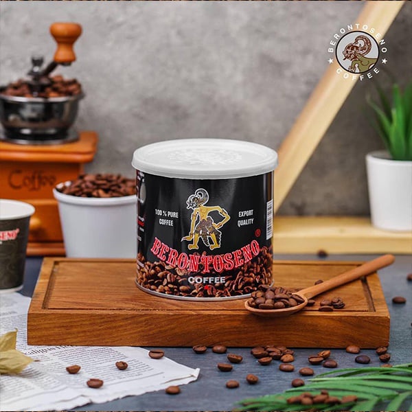 Jual Kopi Berontoseno Kemasan Kaleng 250 gr Rasa Mantapp | Shopee Indonesia
