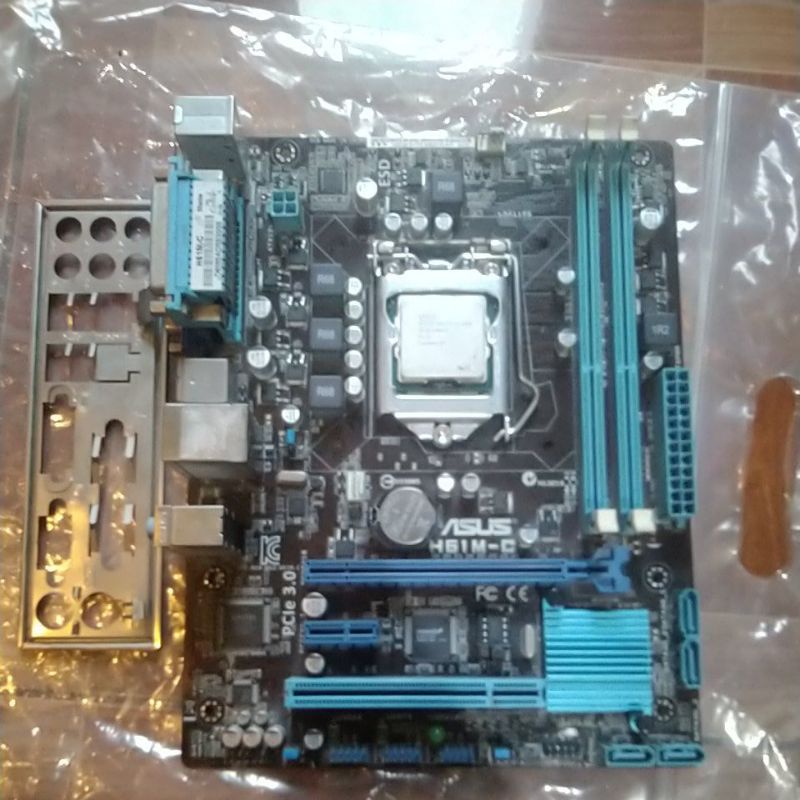 Jual MB - MAINBOARD - MOTHERBOARD PC ASUS H61 SOKET 1155 mobo aja ...