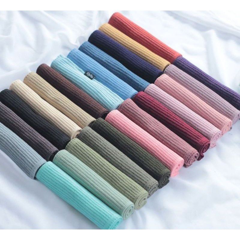 Jual PAKET 1 KODI isi 20pcs CIPUT BANDANA RAJUT 2 WARNA/INNER RAJUT ...