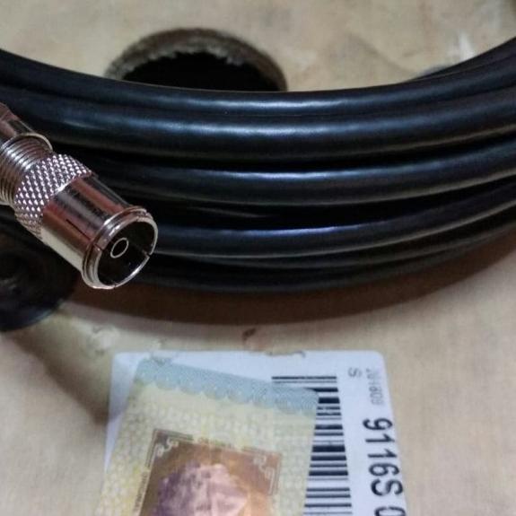 Jual KABEL LOOP OUT ANTENNA BELDEN RG 6 UNTUK SET TOP BOX TV 1 METER ...