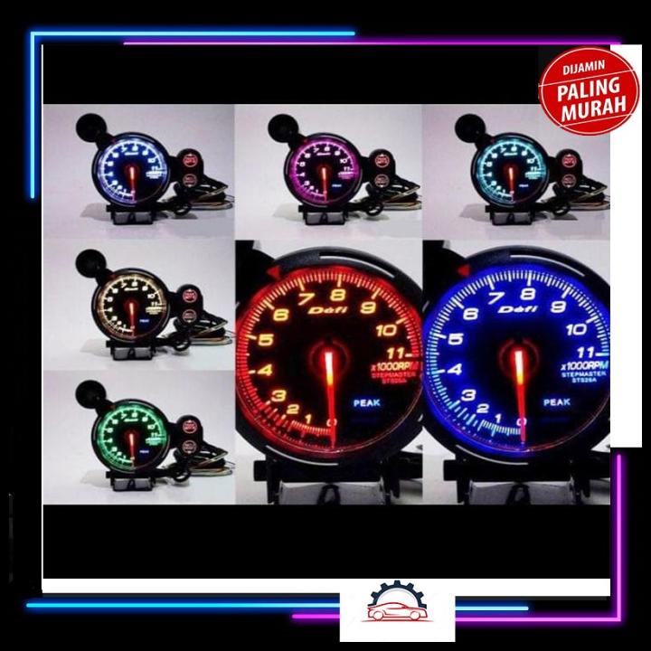 Jual Takometer Defi Bf 7 Warna 375 Tachometer Rpm Defi Bf 7 Color ...