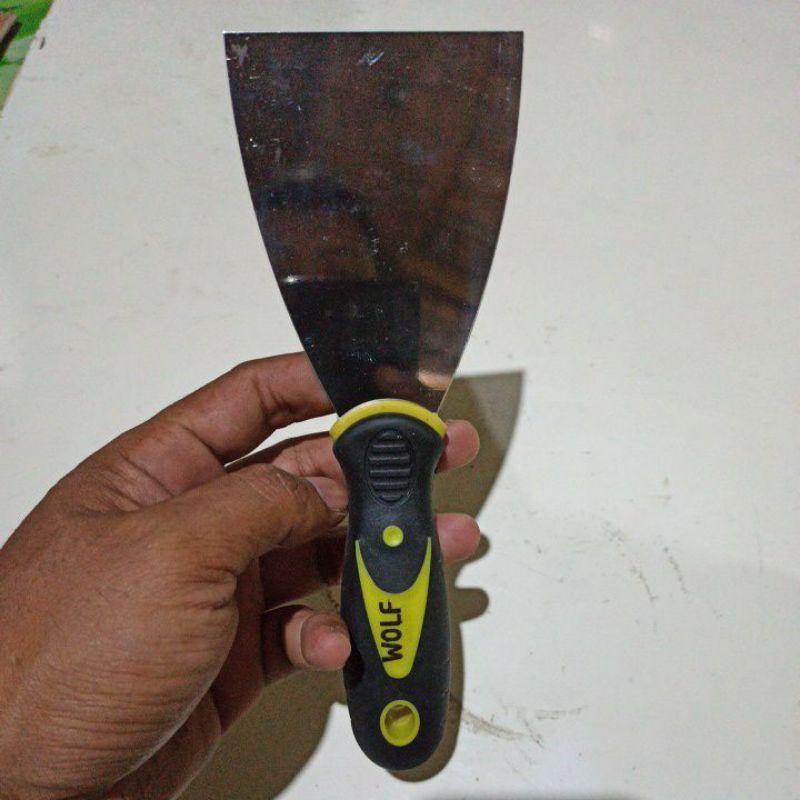 Jual skrap, pisau dempul,kape gagang karep merk wolf | Shopee Indonesia