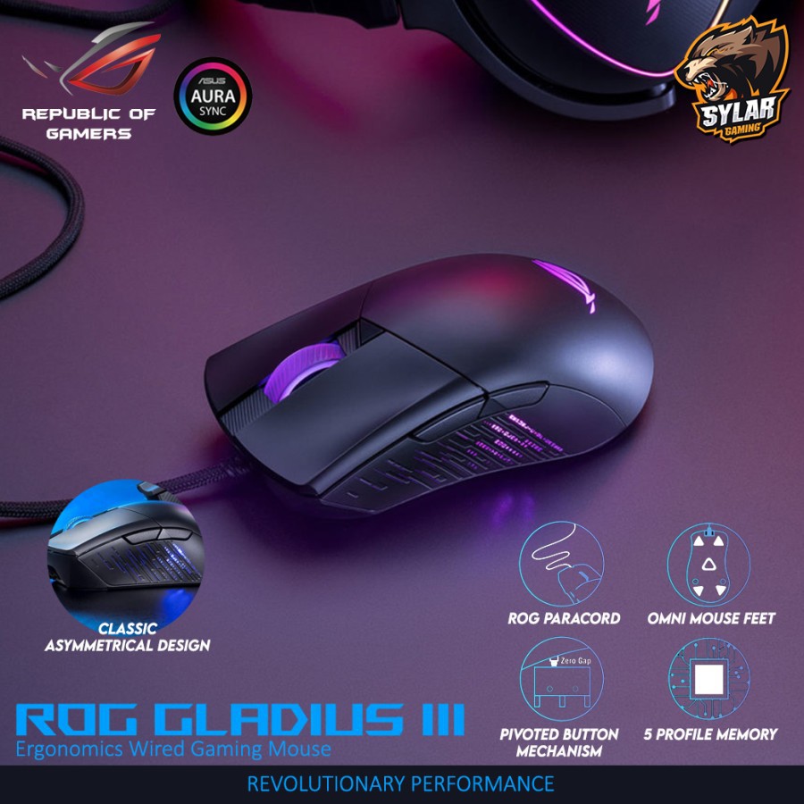 Jual Asus ROG Gladius 3 Gaming Mouse | Shopee Indonesia