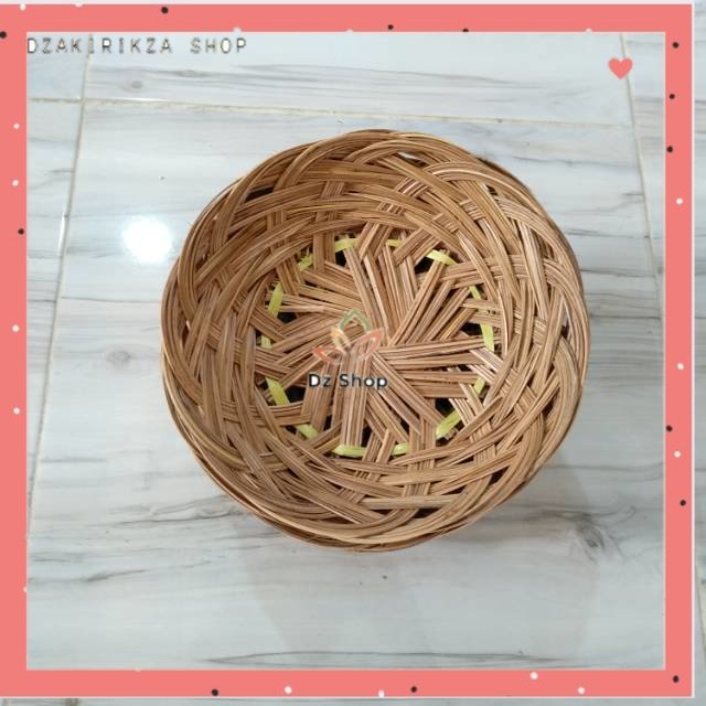 Jual Piring Lidi Anyaman Dobel / Piring Anyaman Dobel MURAH / Rege ...