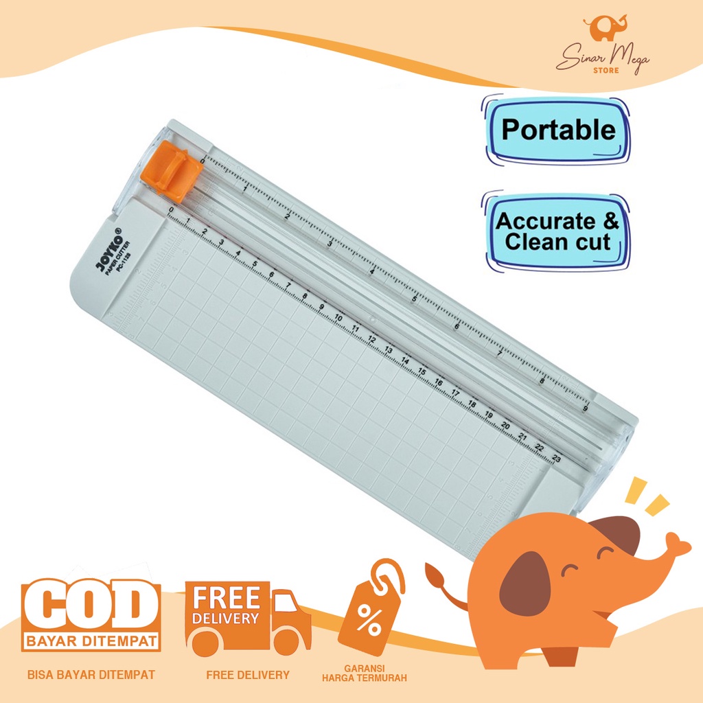 Jual Joyko Paper Cutter Pc 1128 Paper Size A5 Alat Pemotong Kertas