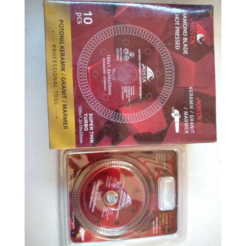 Jual mata potong keramik/granit aosta merah turbo | Shopee Indonesia