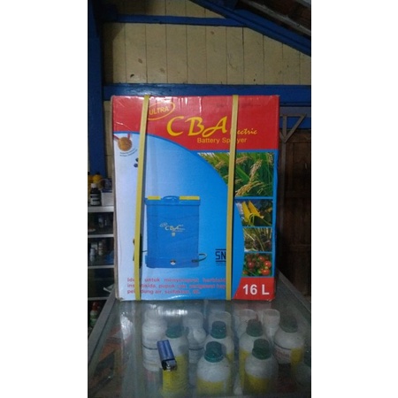 Jual SPRAYER TANGKI CBA ELEKTRIK 16 L Alat Semprot pertaniaan | Shopee ...