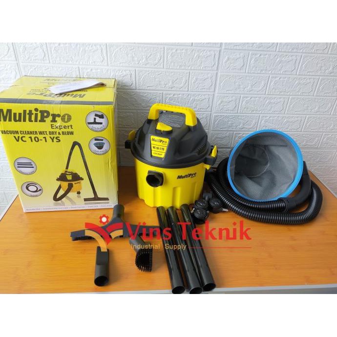 Jual Mesin pengisap debu 10L Vacuum cleaner VC10-1YS MULTIPRO VC 10-1 YS | Shopee Indonesia