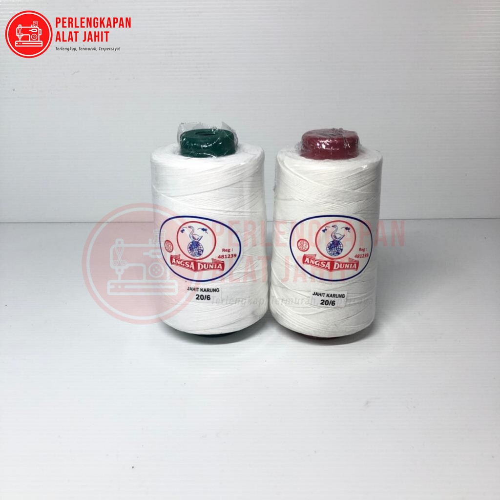 Jual Benang Jahit Karung Angsa Dunia 20/6 Besar dan Kecil | Shopee ...