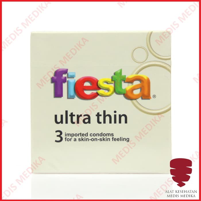 Jual Fiesta Ultra Thin Isi 3 Kondom Alat Kontrasepsi KB Pria Wanita ...
