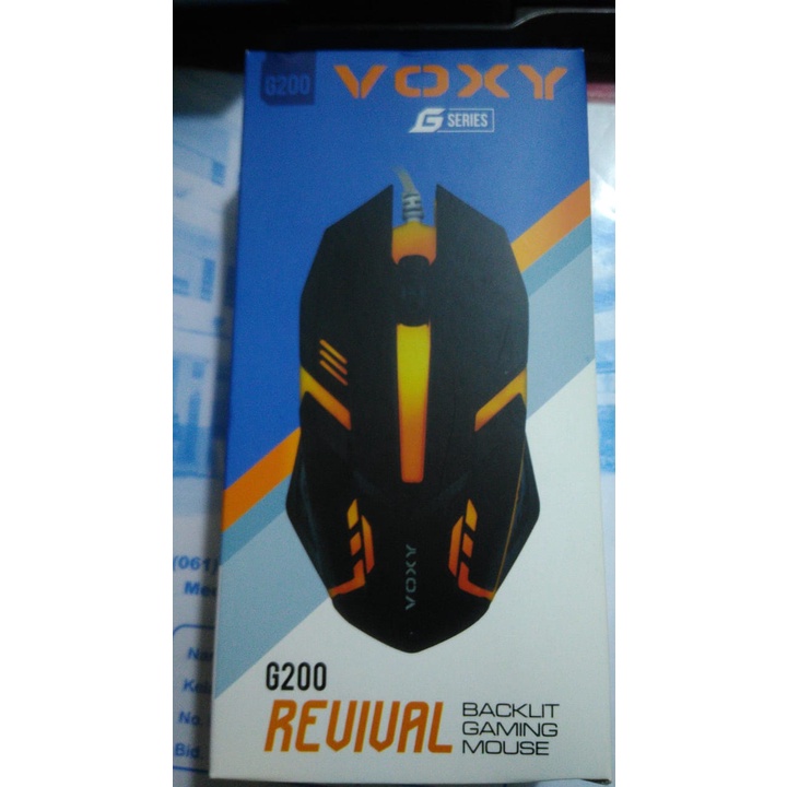 Jual MOUSE VOXY G200 REVIVAL BACKLIT CABLE | Shopee Indonesia