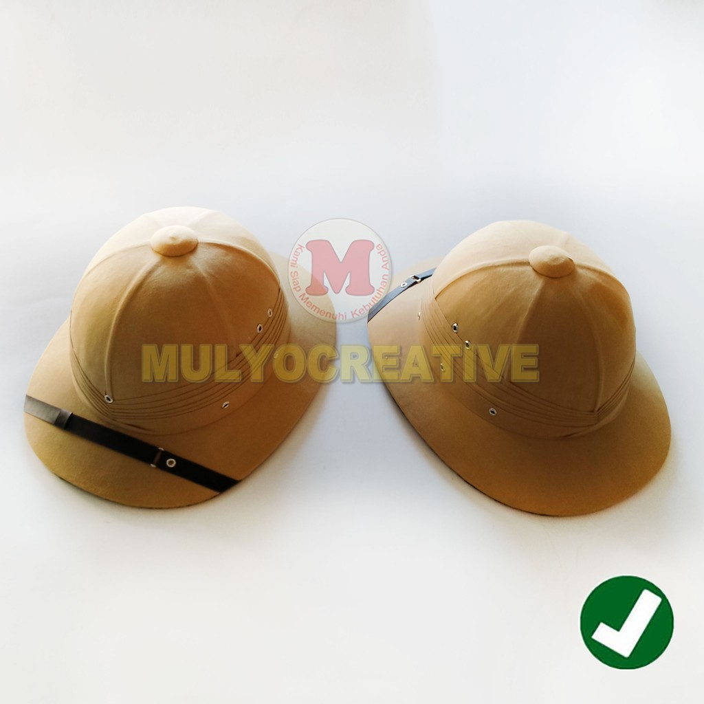 Jual Topi Sepeda Onthel Topi Demang Warna Krem Topi Polka Murah ...