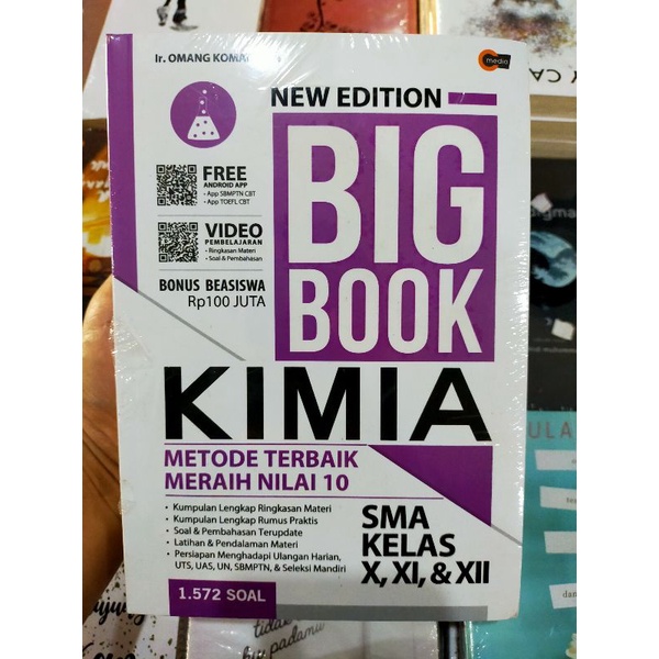 Jual Buku Rumus dan Pengetahuan : BIG BOOK KIMIA SMA KELAS X XI XII NEW ...