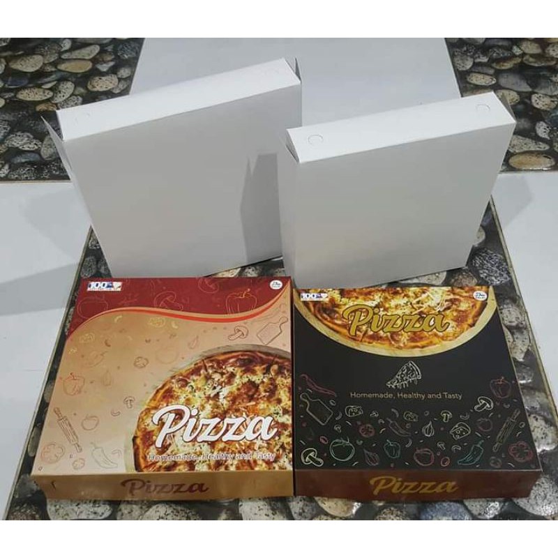 Jual Dus Pizza 20 x 20 x 4 cm // dus pizza 22 x 22 x 4 cm // Dus pizza ...