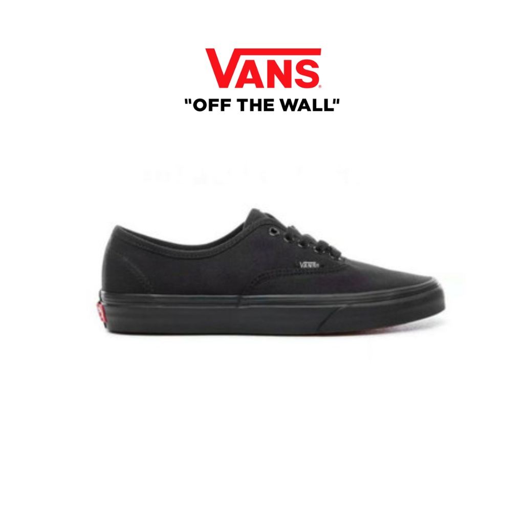 Jual Vans Authentic Full Black Classic Original | Shopee Indonesia