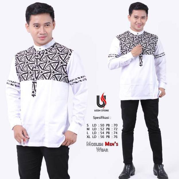 Jual Koko Batik Guz Azmi Syubanul Muslimin Fashion Muslim Pria Hadroh ...
