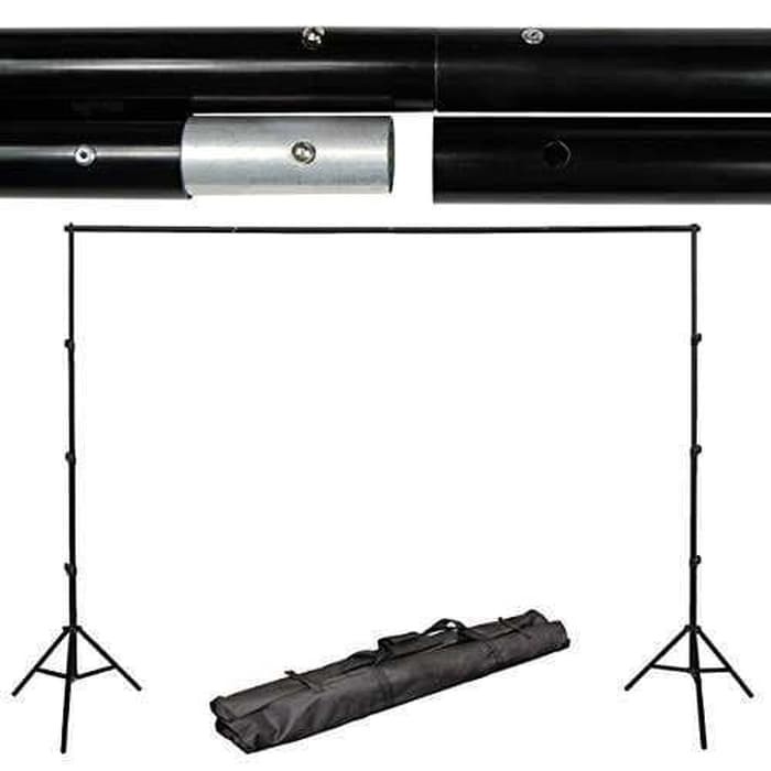 Jual BACKWALL /JUMBO BANNER STAND/BACKDROP/TRIPOD BANNER 3x2M Latar ...