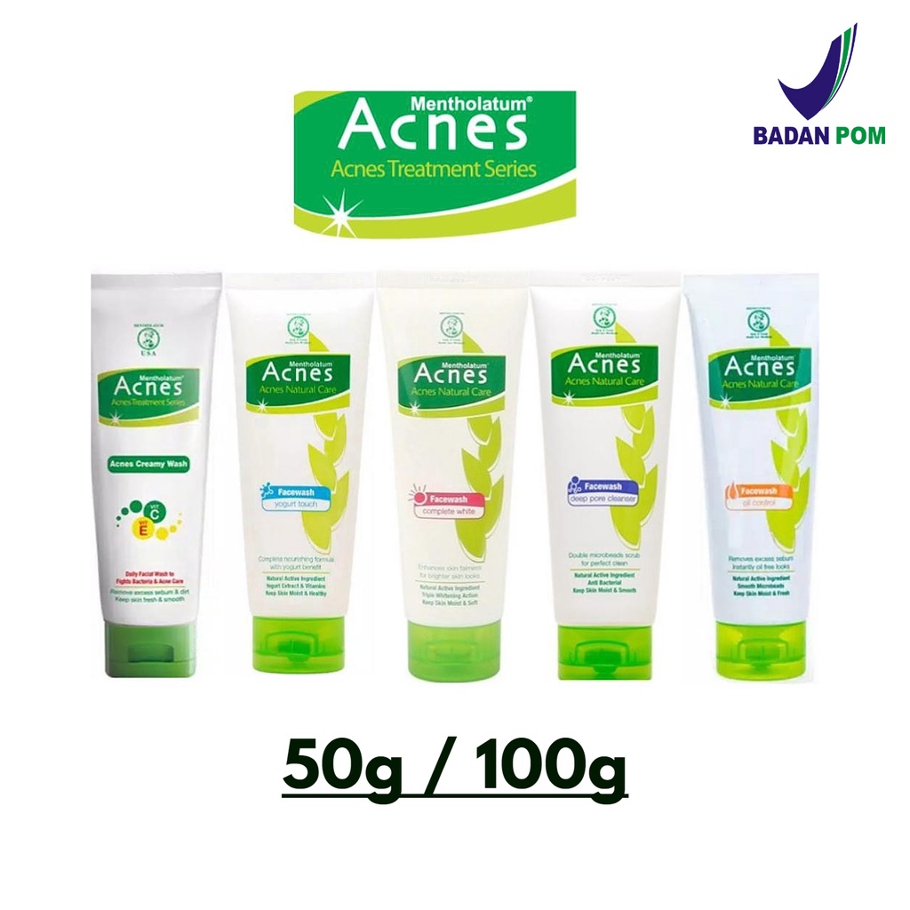 Jual ACNES Face Wash / Sabun Cuci Wajah Jerawat | Creamy Wash ...